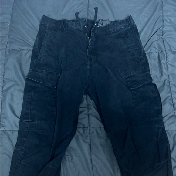 H&M | Pants | Hm Mens Dark Cargo Pants | Poshmark